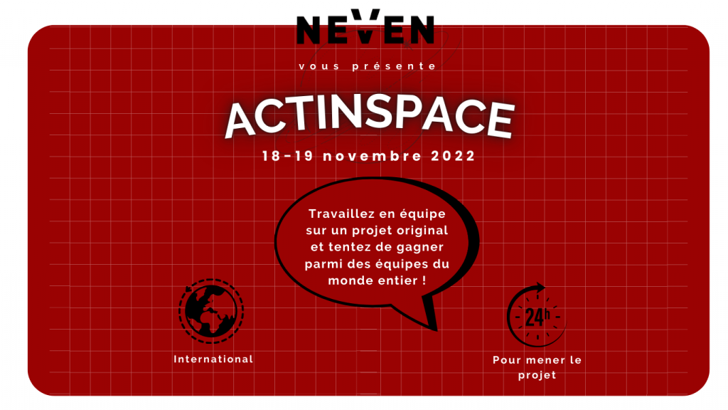 Hackathon ActInSpace 2022 : Pourquoi il faut y participer ? - NEVEN campus SKALE